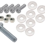 BS-SCREWS-B6M4 アプセット小ネジ・ボルト・ナット・平ワッシャーセット | ビットストロング ストア