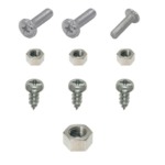 BS-SCREWS-GO21M4 アプセット小ネジ・ナット2種類（M4、M6）・なべ頭タッピングネジセット | ビットストロング ストア